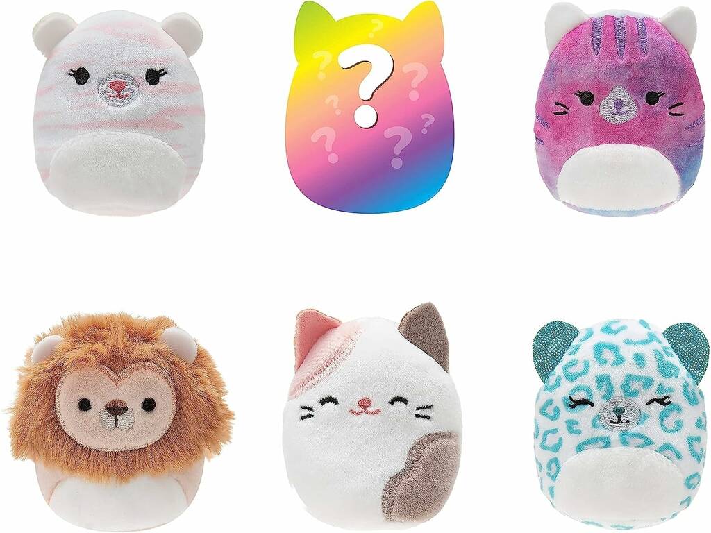 Acheter Squishmallows Squisville 6 Pack Plush Toy Partner SQM0144 ...